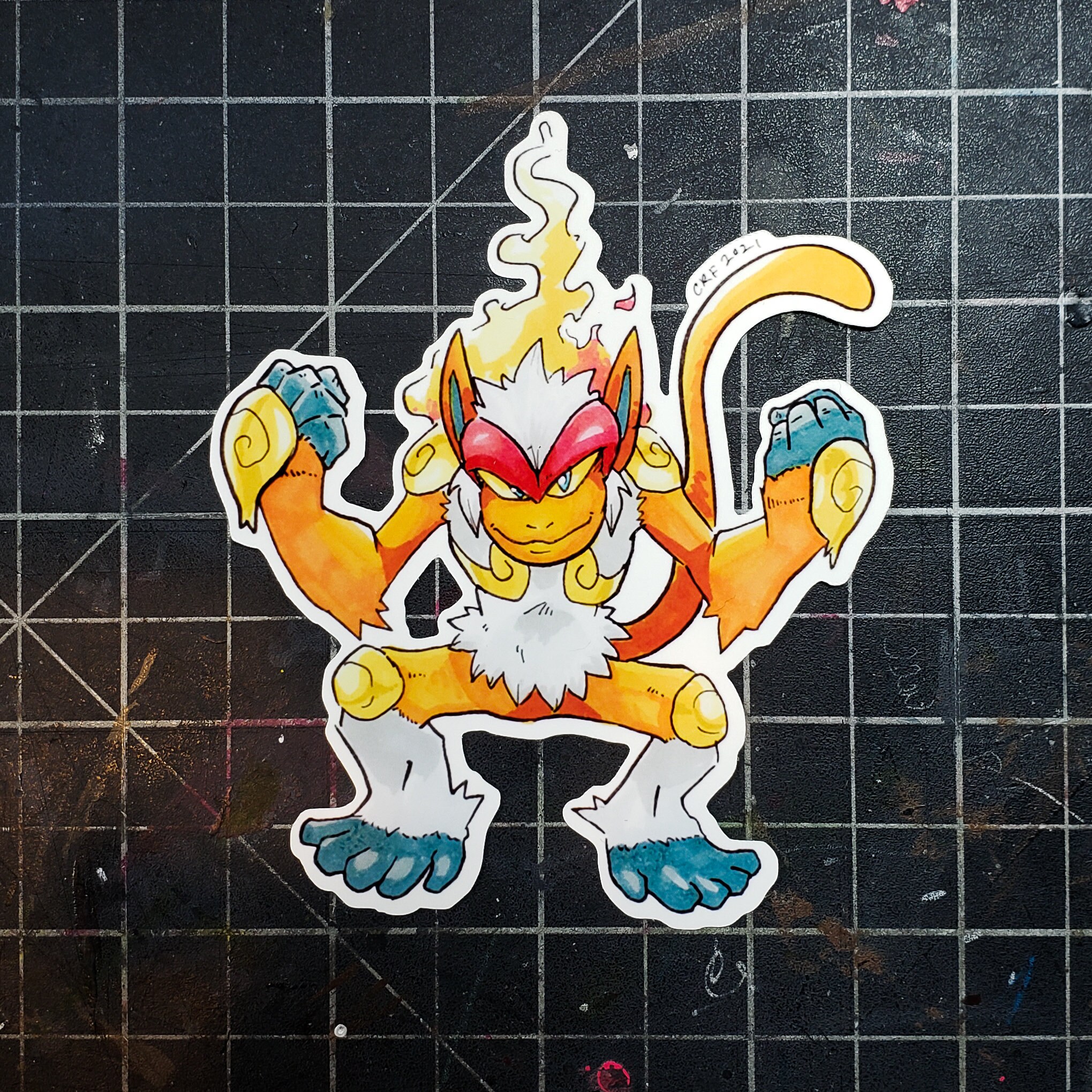 Mega Infernape Fan Art