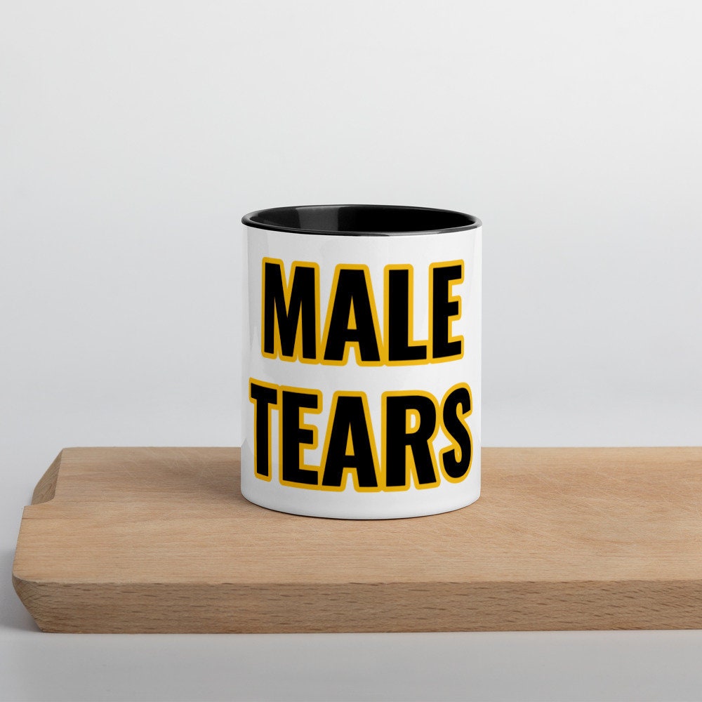 Male Tears Mug With Color Inside - Etsy UK