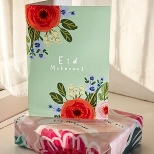 Eid Cards Floral - 5 Pack - Etsy UK