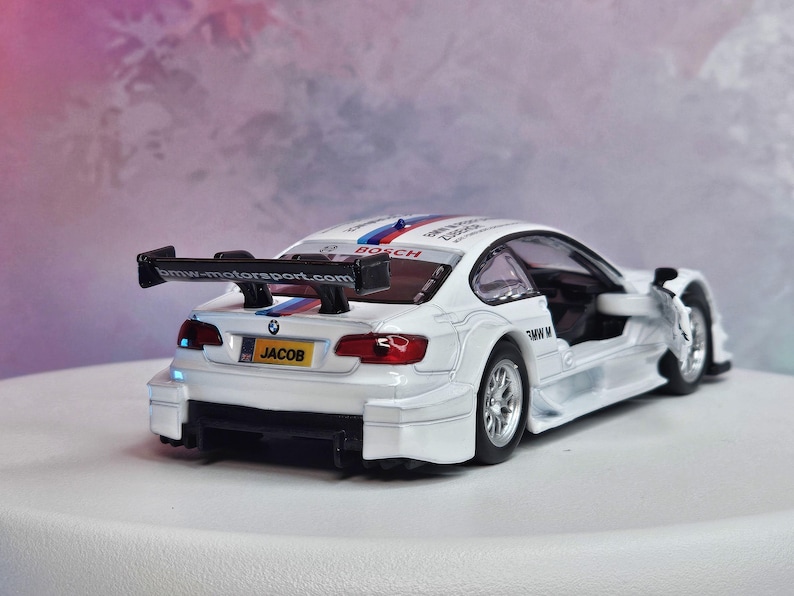 Personalized BMW M3 Toy Car: Custom Number Plate Gift - Etsy Canada