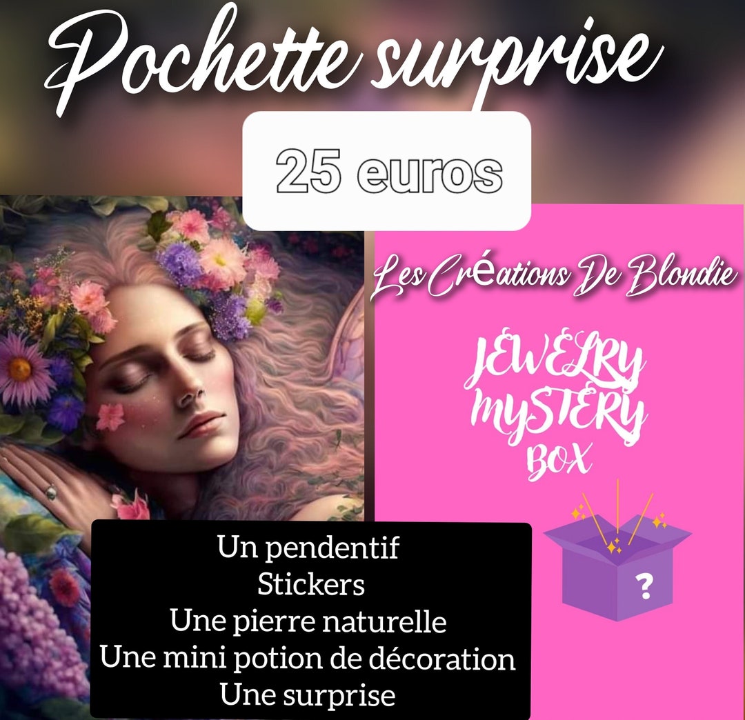 Fairy Surprise Bag, Magic Surprise Bag, Stickers Surprise Bag, Natural ...