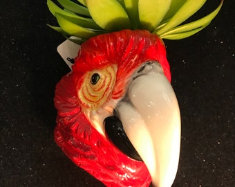 Parrot Planter - Etsy