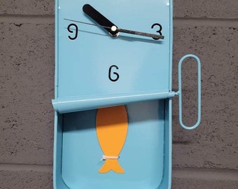 Sardine Tin Wall Clock - Etsy