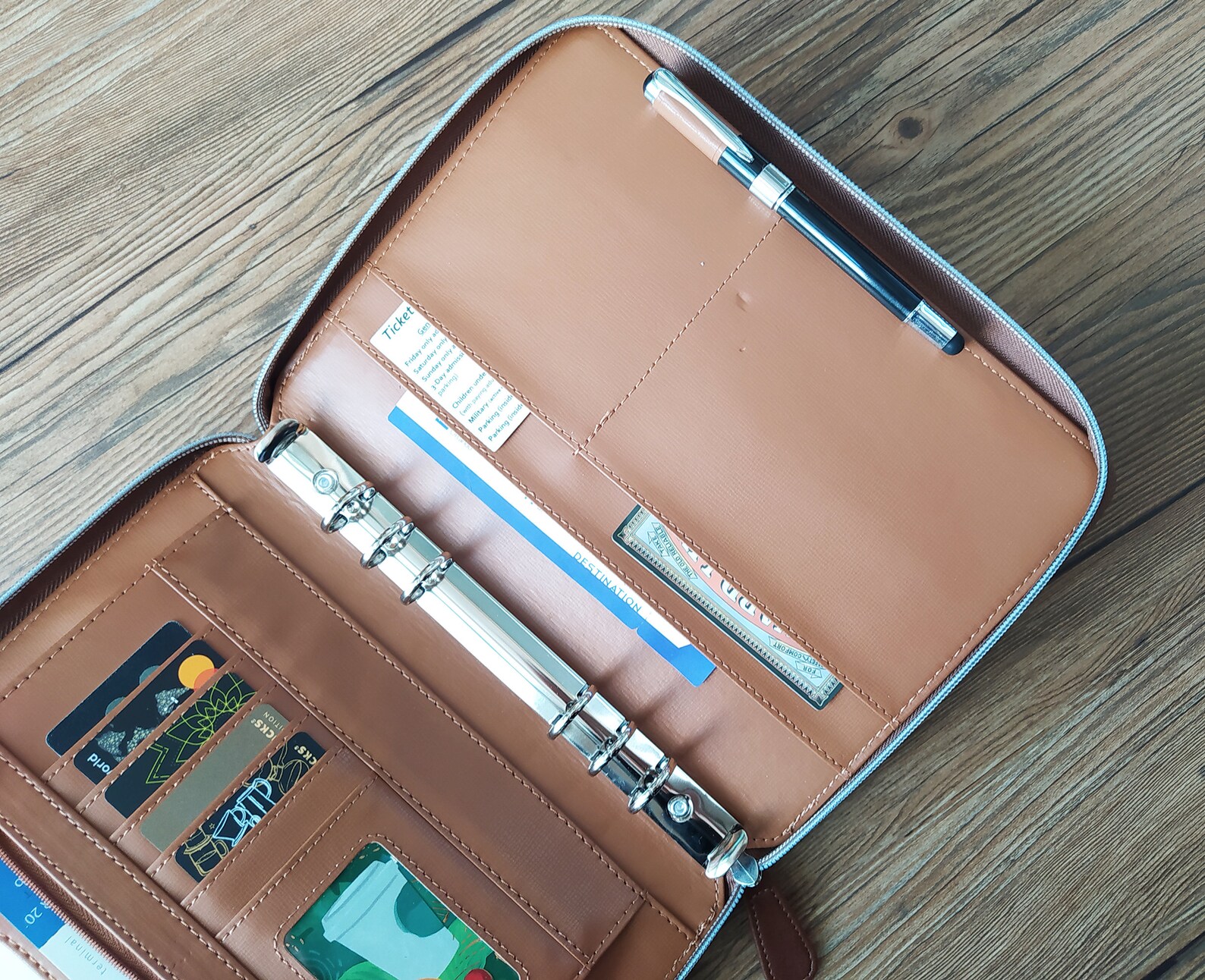 Personalized A5 Refillable Vegan Leather Journal Diary - Etsy