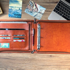 Custom Check Book Binder, 3 Ring Binder Check Holder for 9 Ring Check ...