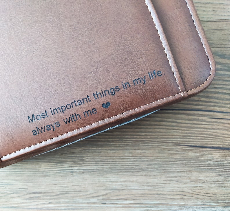 Personalized A5 Refillable Vegan Leather Journal Diary - Etsy