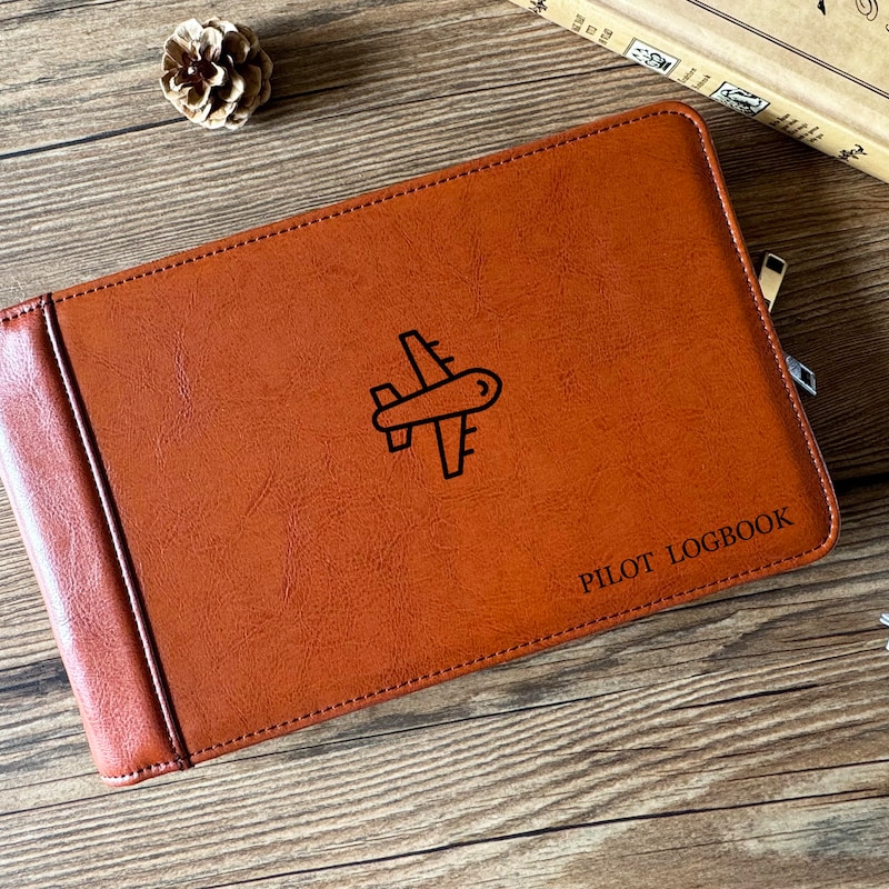 Pilot Log Book Cover - Etsy