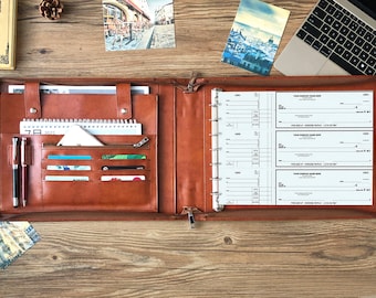 9 Ring Check Binder - Etsy