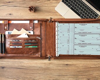 9 Ring Check Binder - Etsy