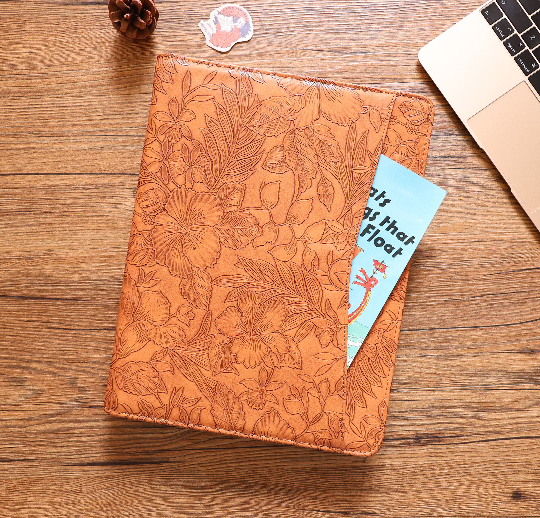 Embossed Portfolio, Portfolio for Women, Portfolio for Men, Black ...