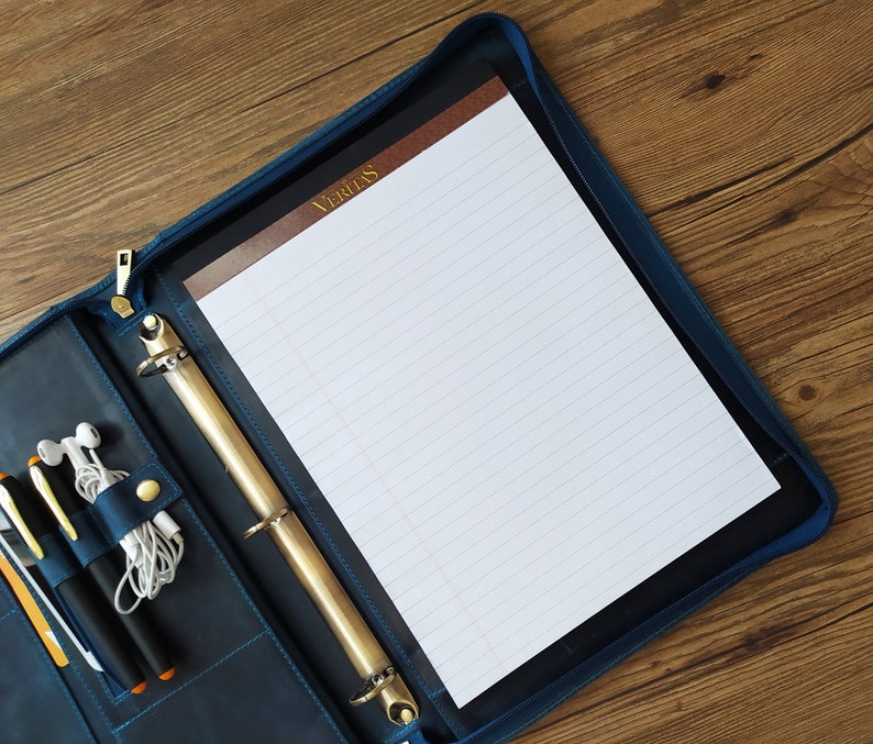 Personalized Leather Portfolio Letter / A4 Size Padfolio 3 - Etsy