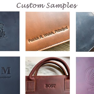 Custom 3 Ring Check Binder, Leather Check Book for 3 Ring, 9 Ring Check ...