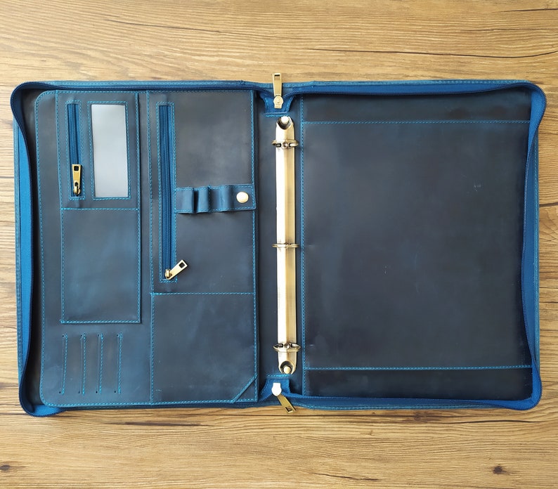 Personalized Leather Portfolio Letter / A4 Size Padfolio 3 - Etsy