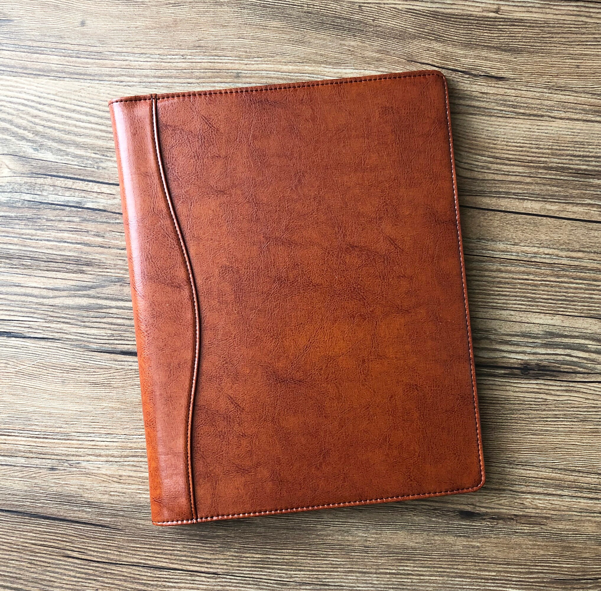 Personalized Leather Portfolio, Women Portfolio, Letter Size Notepad ...