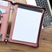 Pink Portfolio for Women, 3 Ring Binder Custom Portfolio With Name Logo ...