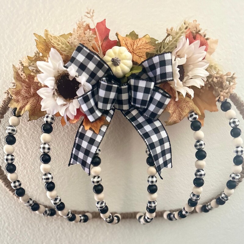 Buffalo Check Beads - Etsy