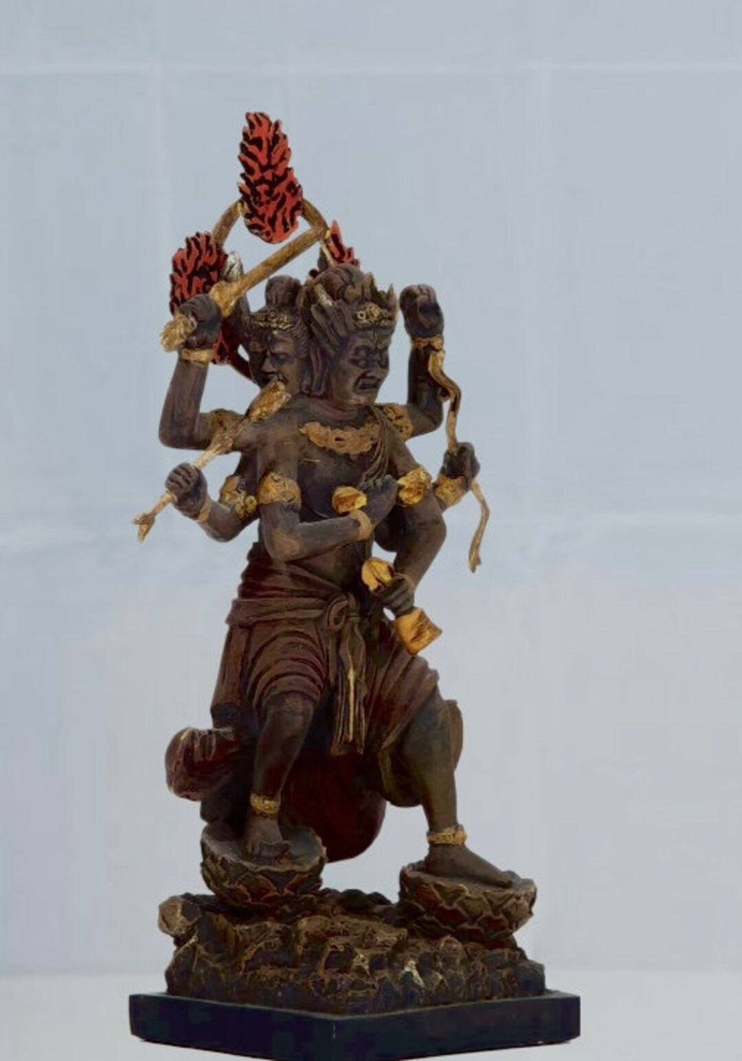 Vajra Yasha Myoo Buddha Statue From Japan in Shingon Esoteric - Etsy