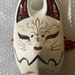 Japanese Noh Face Fox Mask Nine Tailed Fox KYUUBI Kitsune - Etsy UK