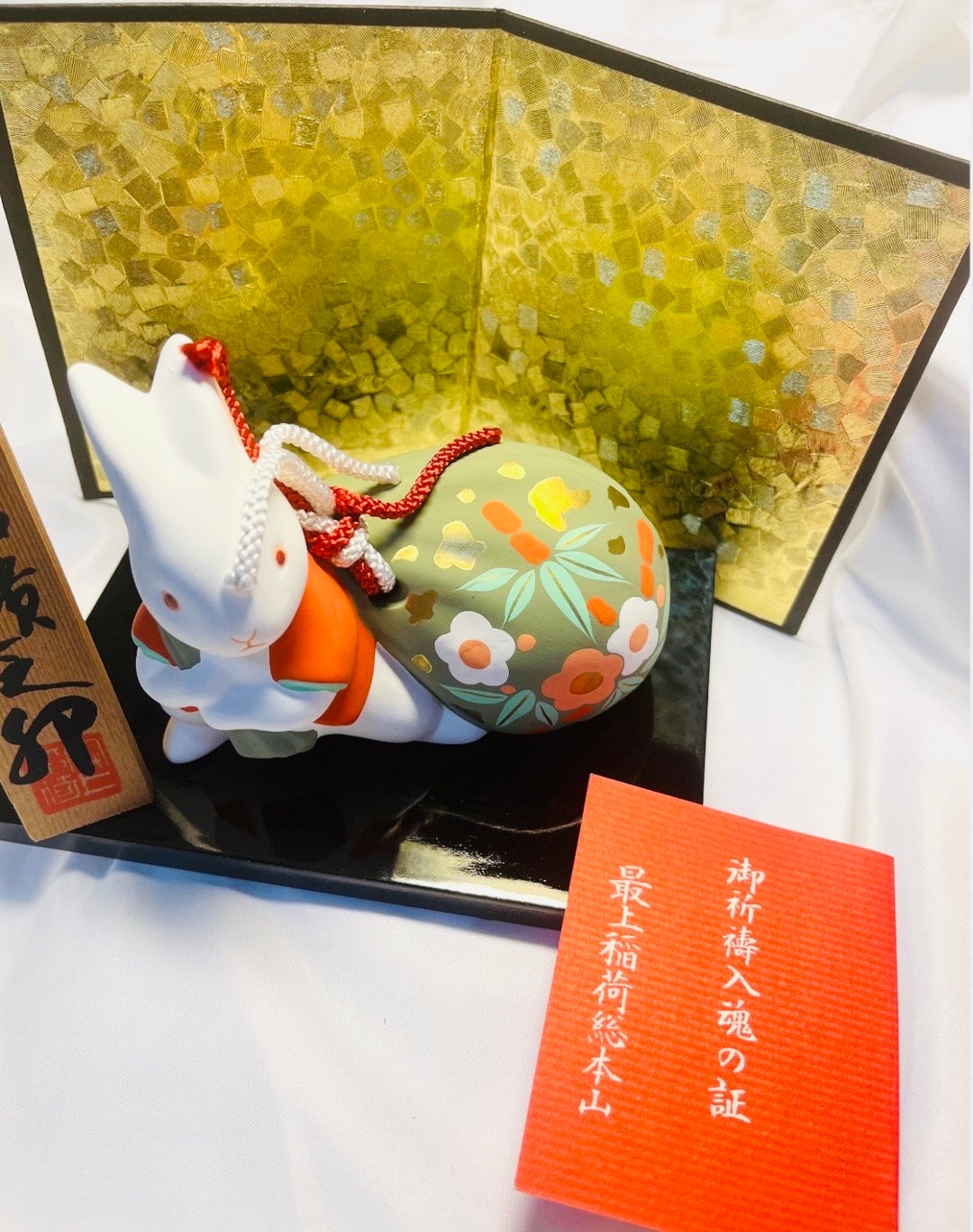 Japanese Ceramic Rat Figurine – Traditional Decorative Figure - Etsy