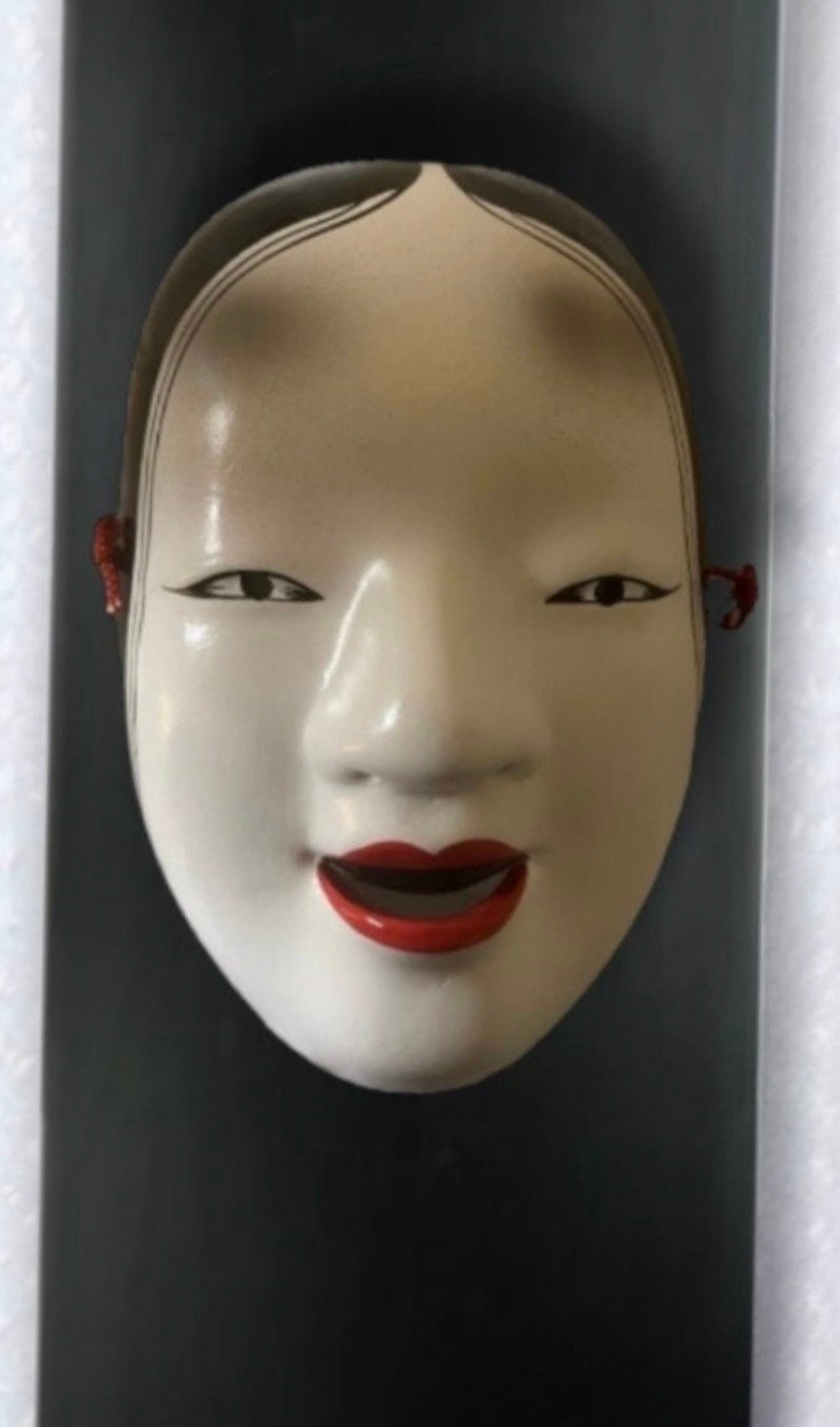Noh Mask Traditional Japanese Art Masume Wall Statue Young Woman Face ...