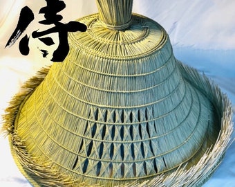 Japanese Samurai Hat Roningasa Edo Style Hand Made Japan Historical - Etsy