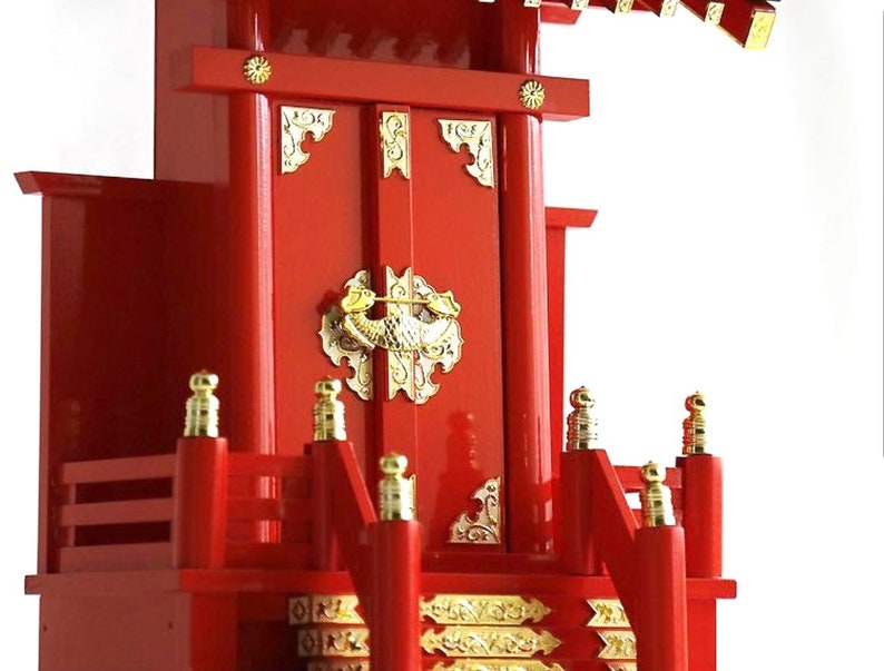 Japanese Kamidana Inari Shrine Red - Etsy