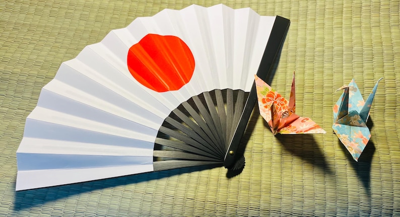 Tessen Japanese Samurai Iron Fan Hinomaru Sun cosplay - Etsy 日本