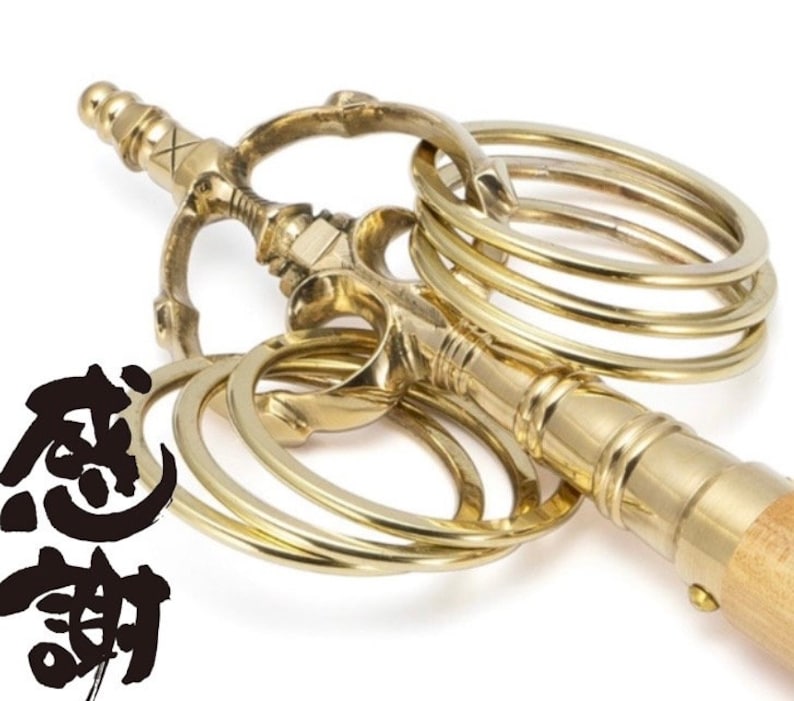 Buddhist Stick Monk Staff Khakkhara Japanese Traditional SHAKUJO ...