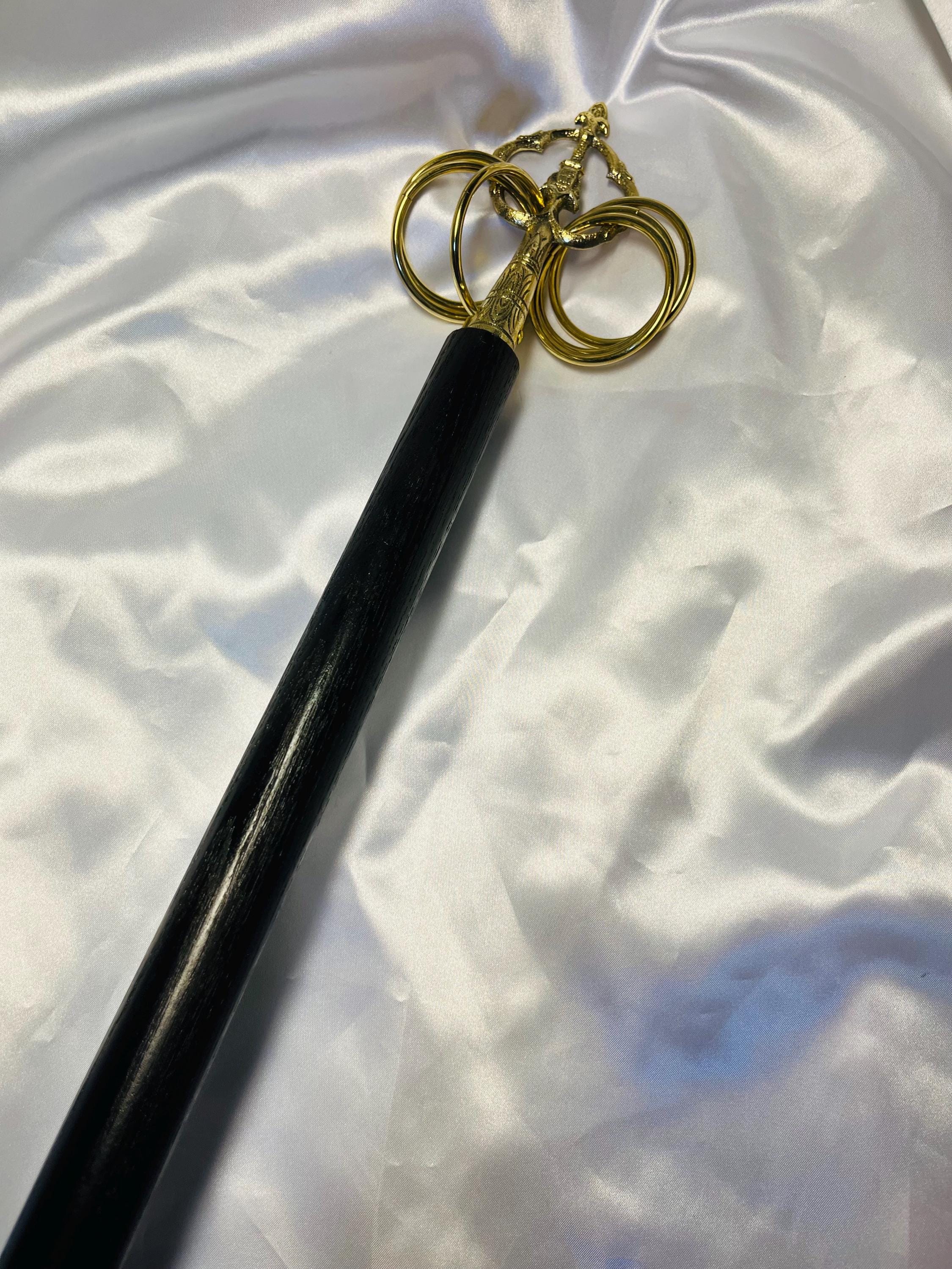 Buddhist Stick Monk Staff Khakkhara Japanese Traditional SHAKUJO ...