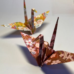 100 Origami Cranes Origami Paper Cranes - Orizuru Made of 7.5cm 3 ...