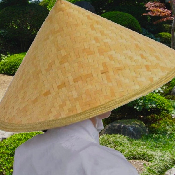 Japanese Bamboo Hat - Etsy