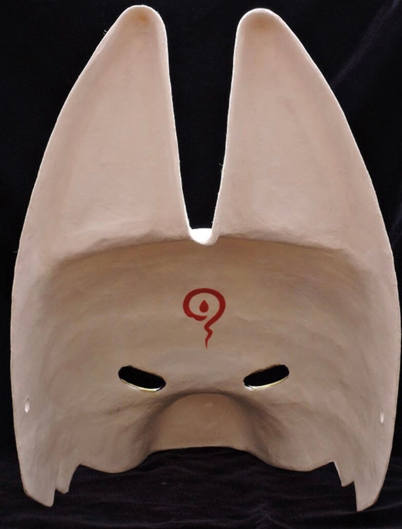 Japanese Traditional Face Fox Mask SOUL - Etsy