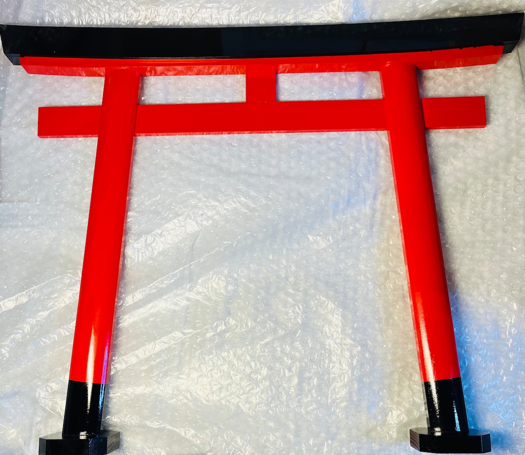 Japanese Torii Shrine Sacred Gate Big Size Handmade (includes an ...