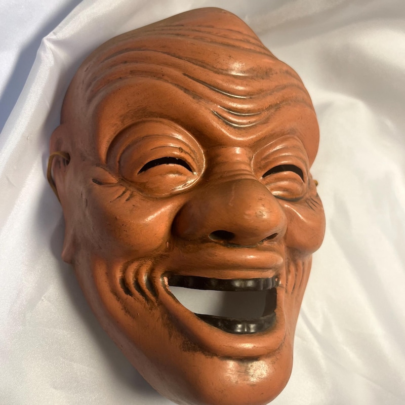 Noh Mask - Etsy