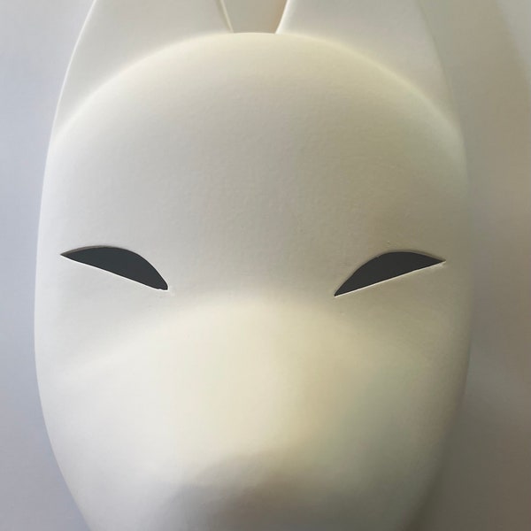 Plain White Mask - Etsy