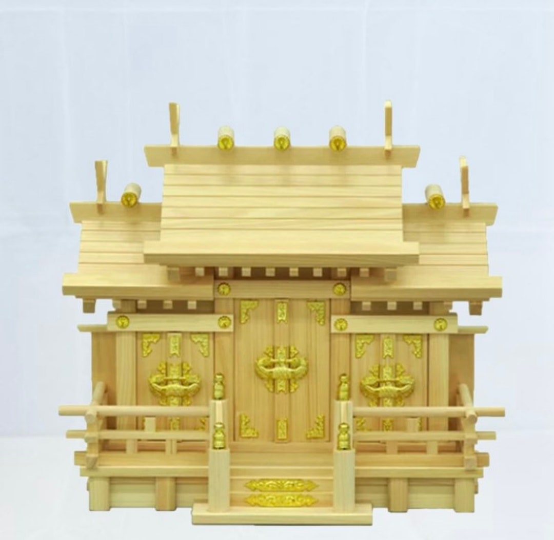 Japanese Kamidana omiya Daijingu With Sleeves Hinoki Shinto - Etsy