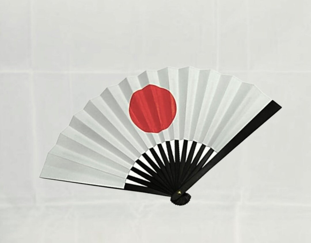 Tessen Japanese Samurai Iron War Fan Hinomaru Sun - Etsy