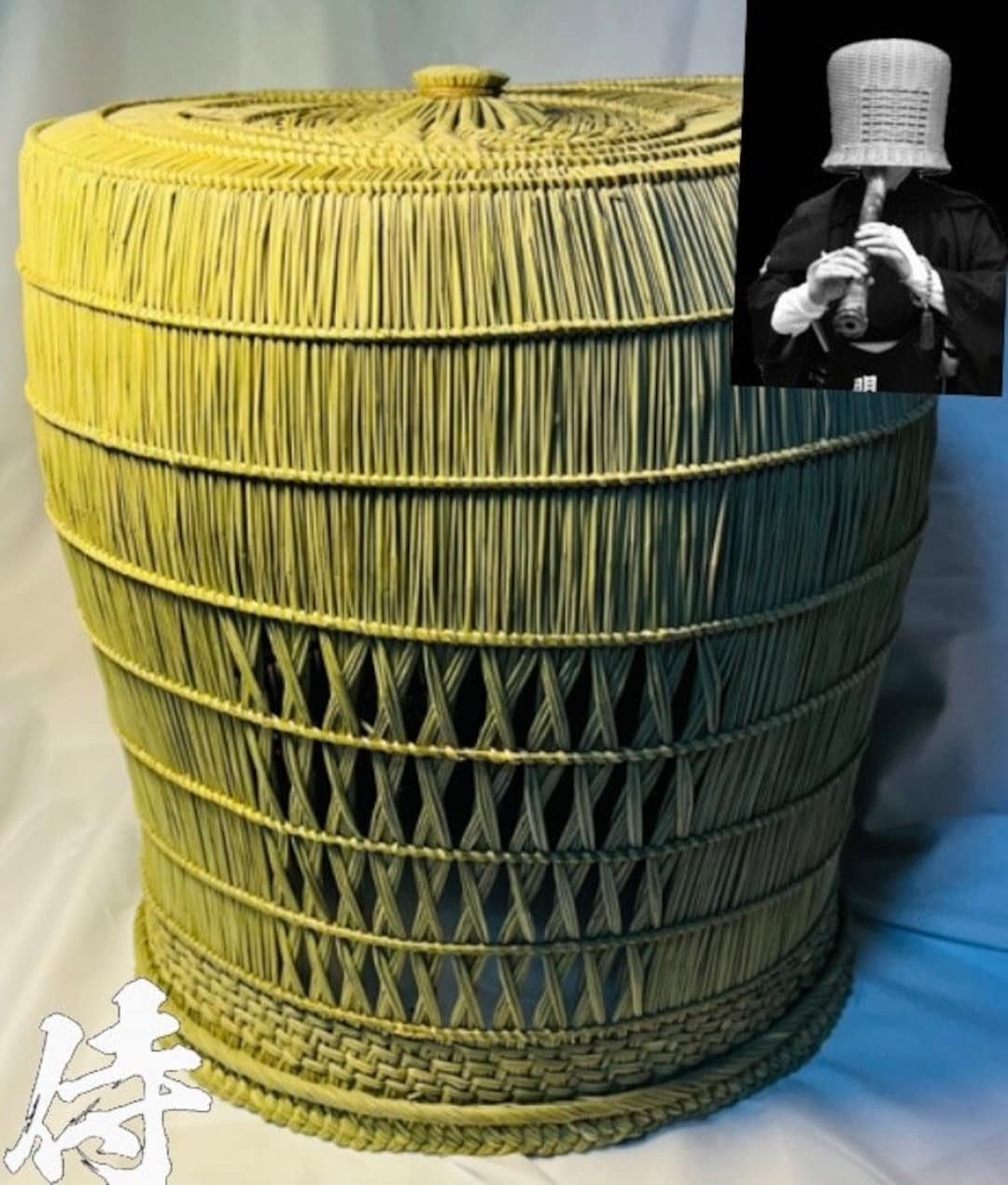 Samurai Monk Hat – Traditional Komusou Gasa | Handmade in Japan | Edo ...