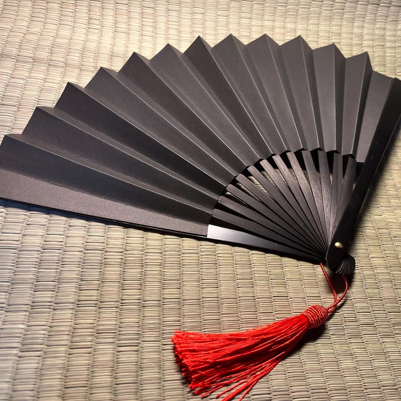 Large Japanese Fan - Etsy