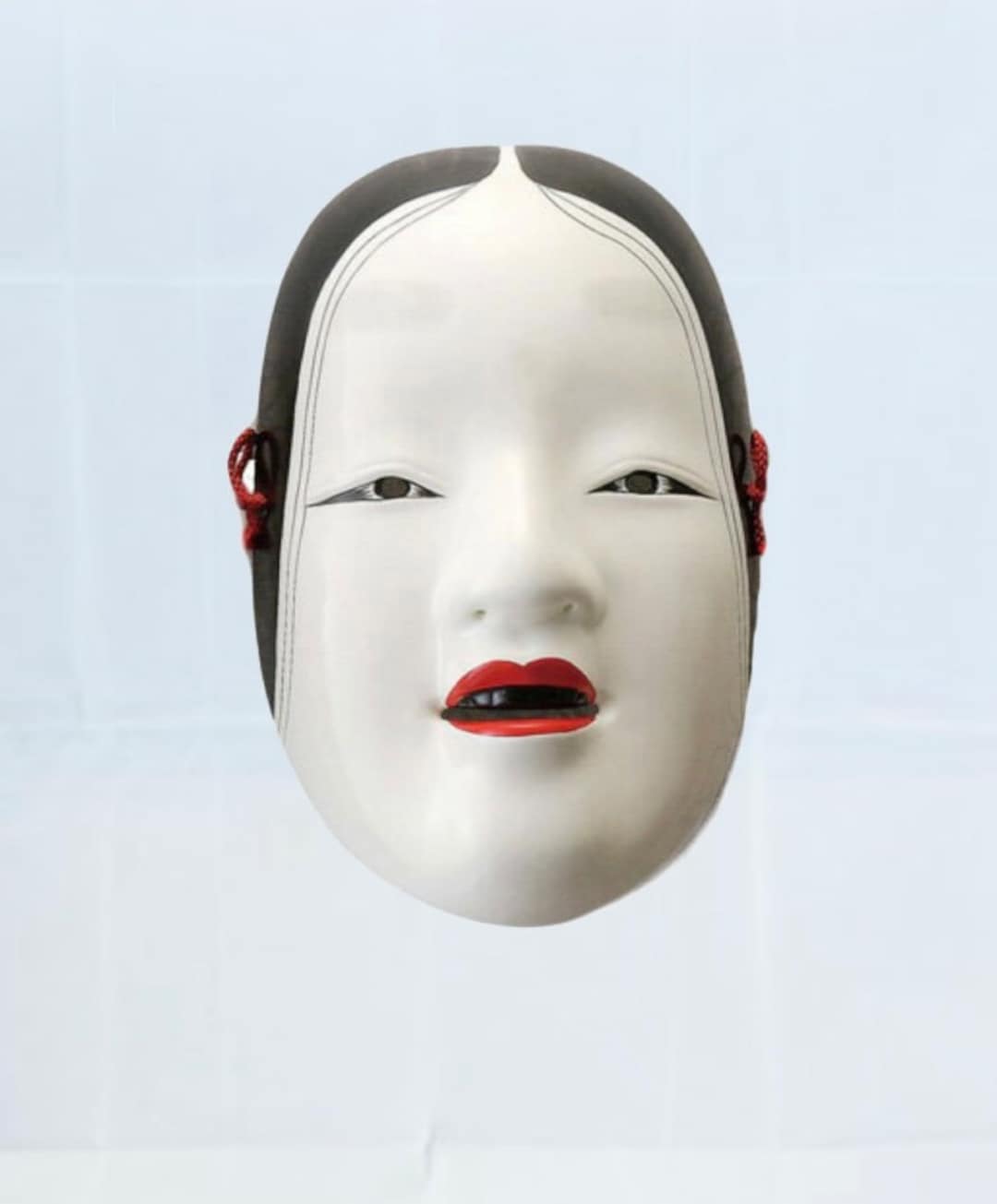 Noh Mask Traditional Japanese Art Masume Wall Statue KABUKI - Etsy