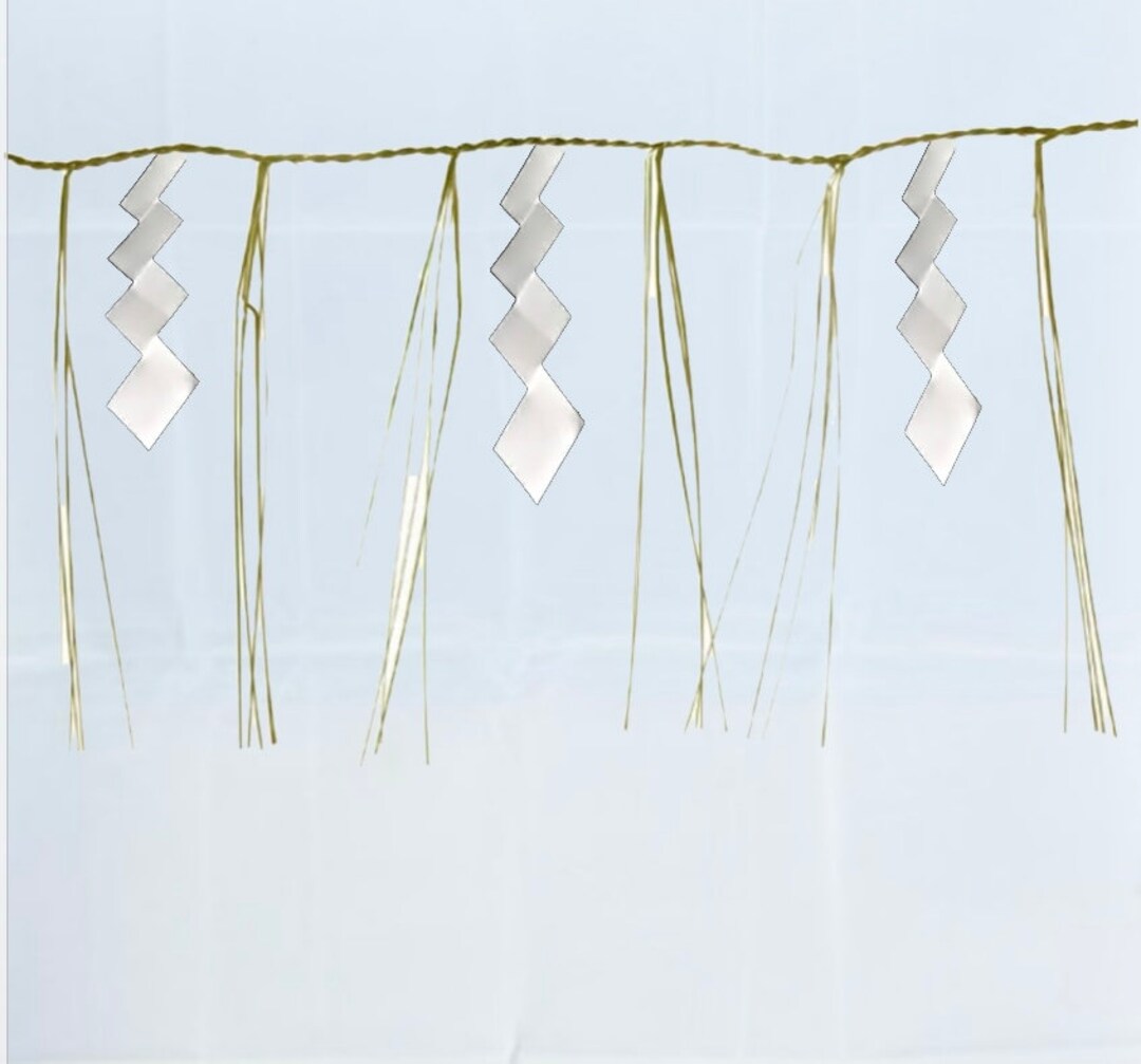 Japanese Shimenawa Sacred Rope for Groundbreaking Ceremonies 141inches ...