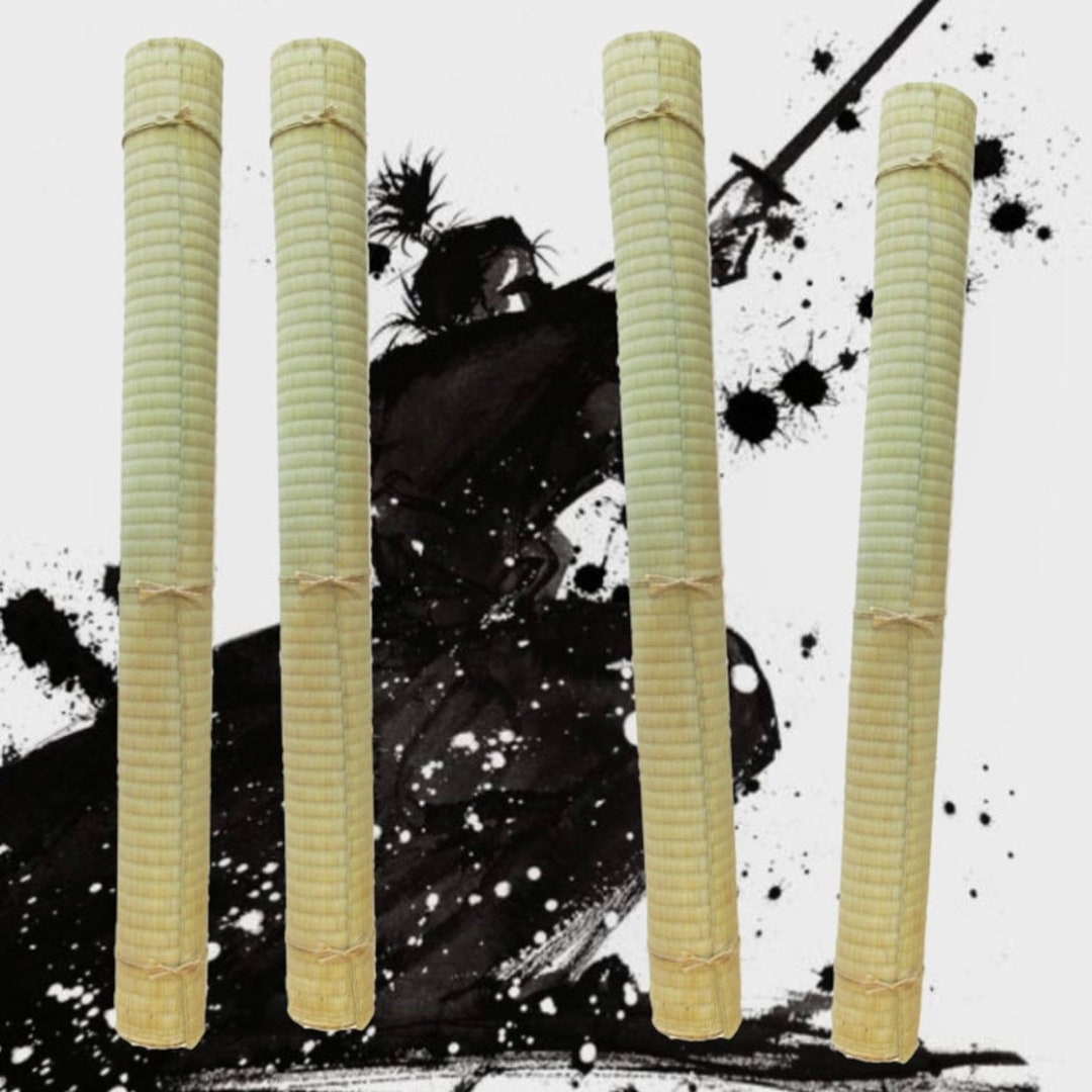 Samurai Iaido Rolled Tatami Straw Intended for Iaido Practice,4 Sets - Etsy