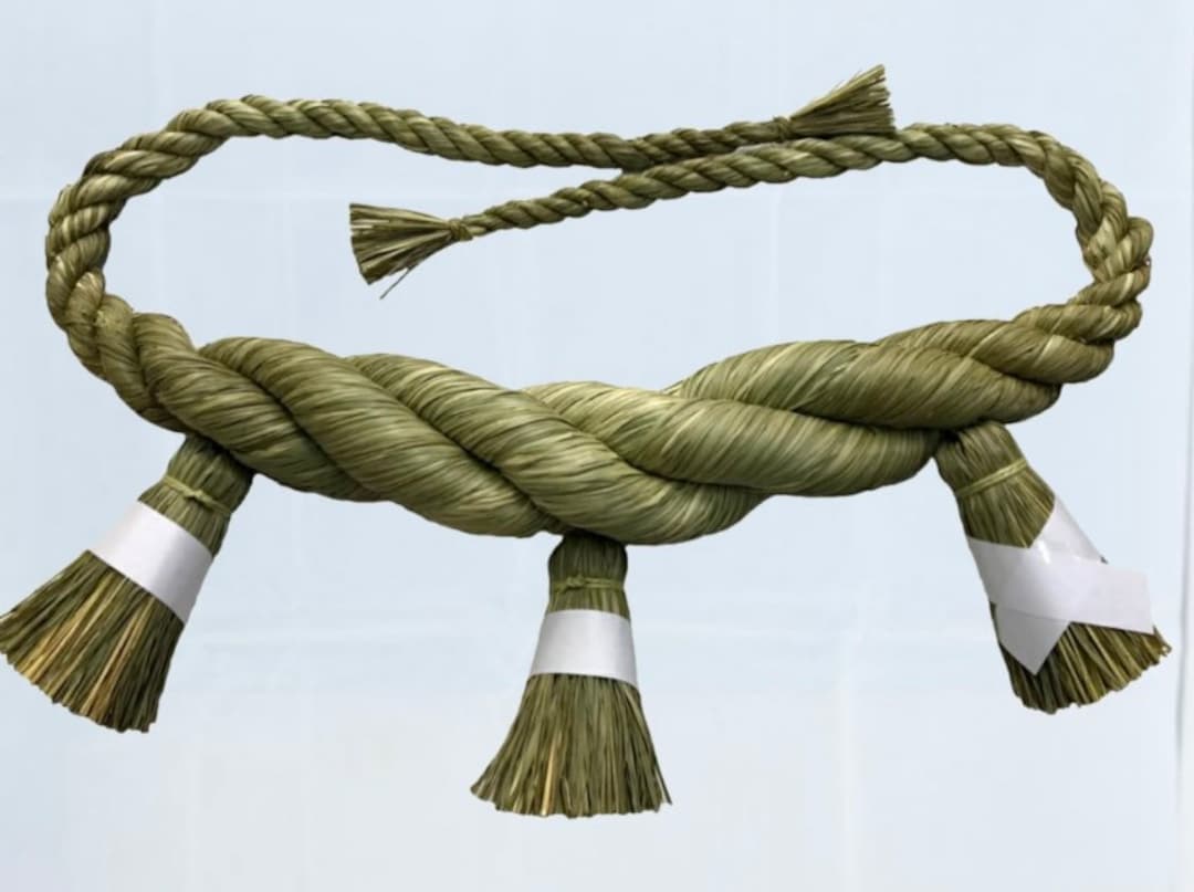 Shimenawa 270cm/106inch Japan Shrine Handmade Separating a - Etsy