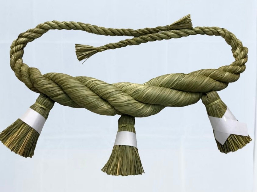 Shimenawa 270cm/106inch Japan Shrine Handmade Separating a - Etsy