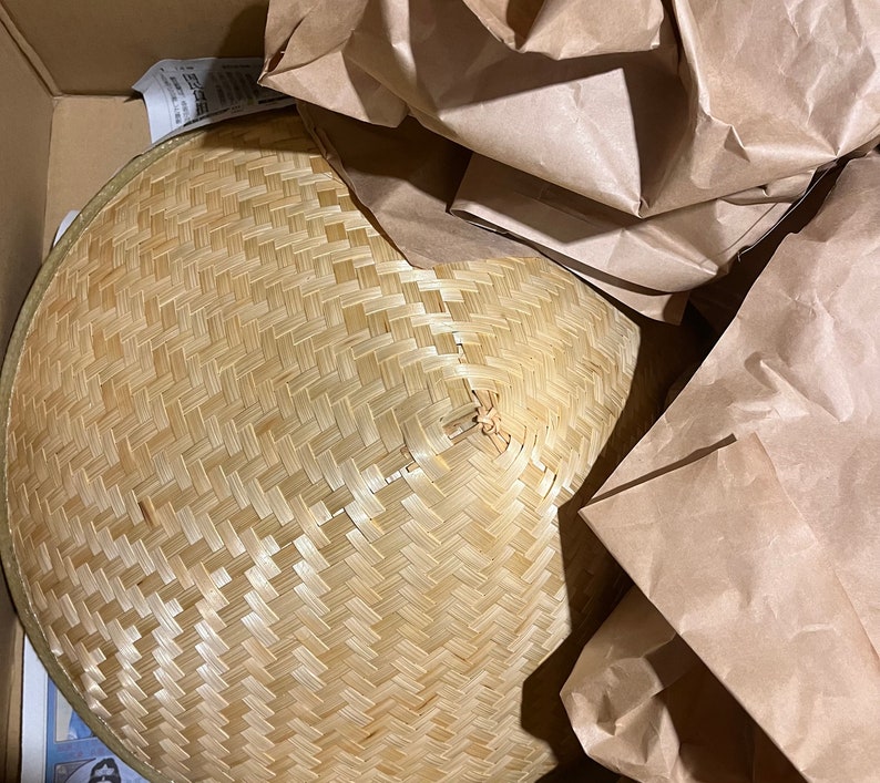 Japanese Traditional Ohenro Hat for Shikoku Pilgrimage 88 Bamboo Hat ...