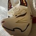 Japanese Noh Face Fox Mask Nine Tailed Fox KYUUBI Kitsune - Etsy UK