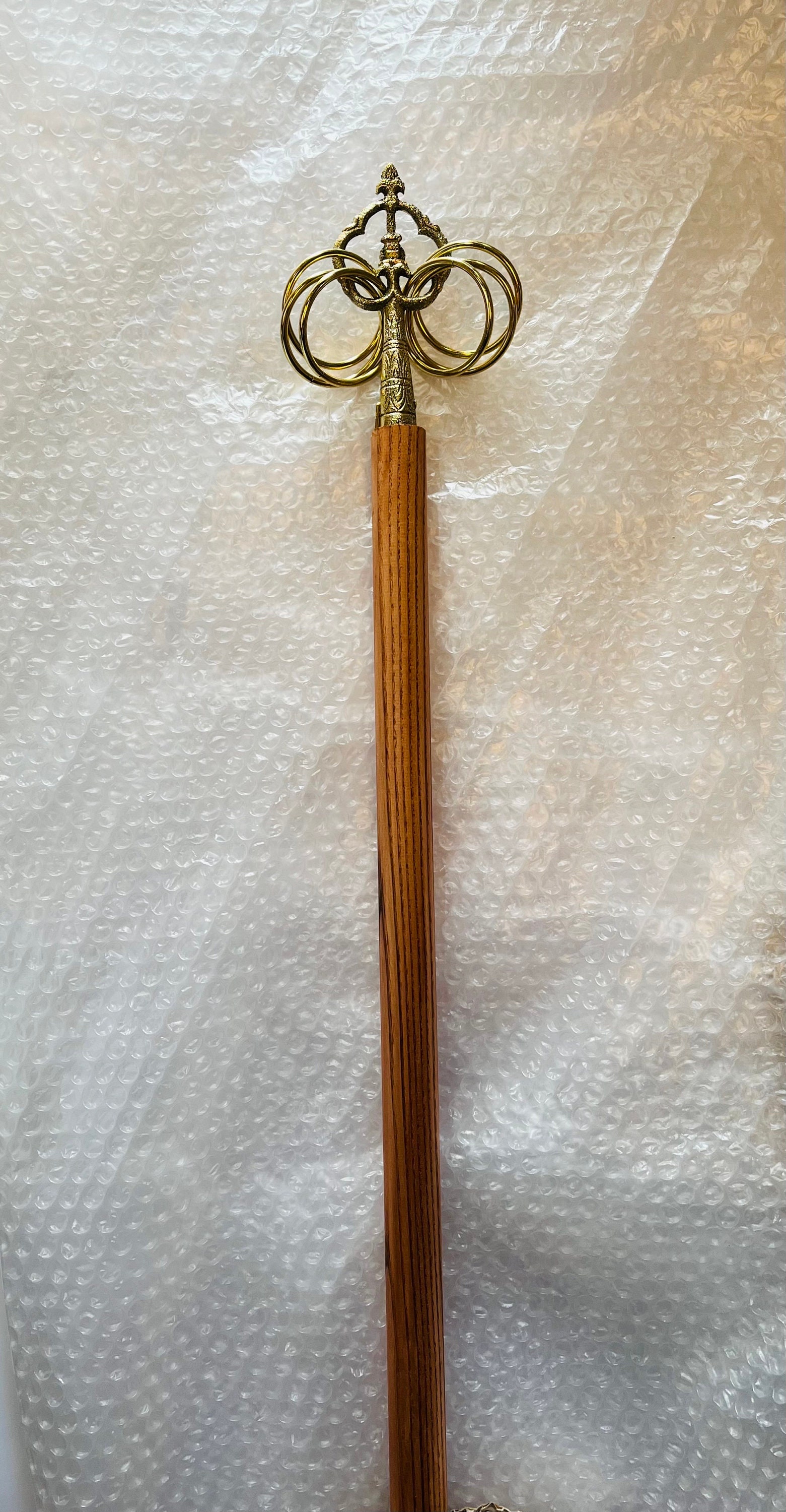 Buddhist Stick Monk Staff Khakkhara Japanese Traditional SHAKUJO ...