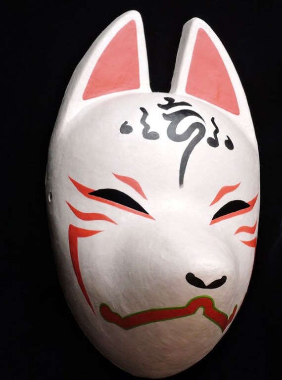 Noh Fox Mask