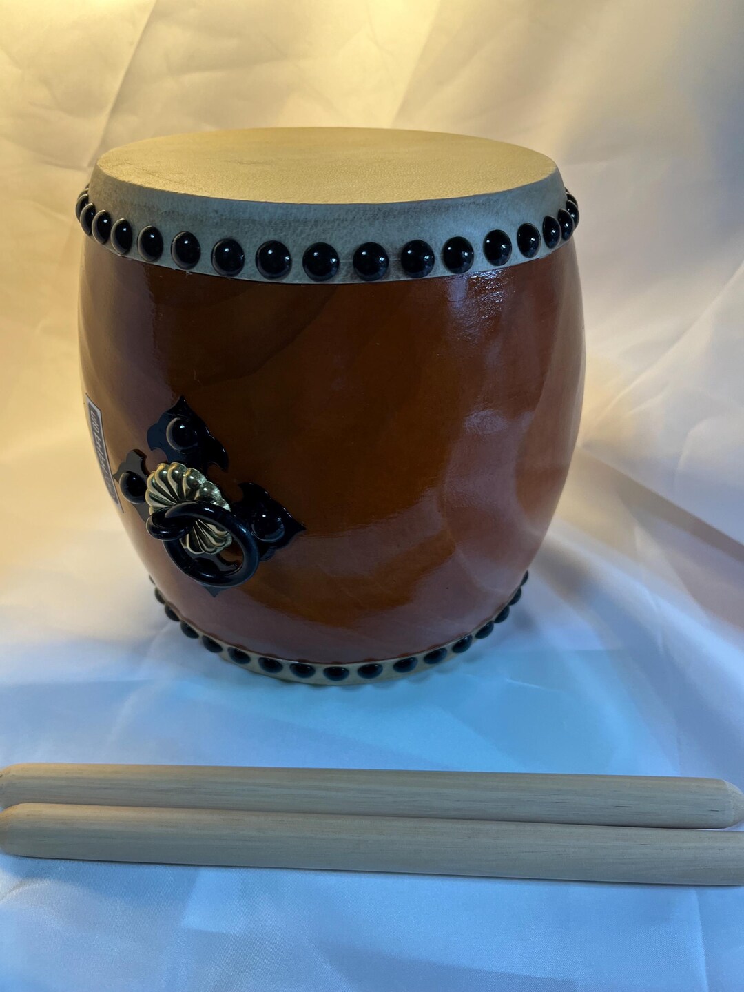 Authentic Traditional Japanese Wadaiko Drum With Stick – Compact Size ...