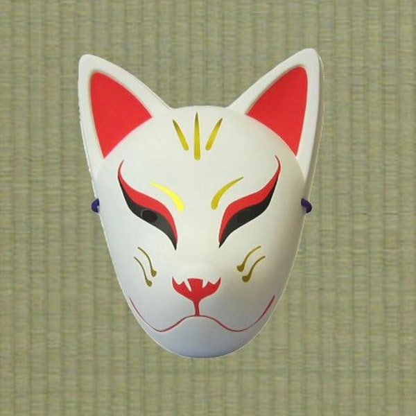 Japanese Full Fox Mask - Etsy